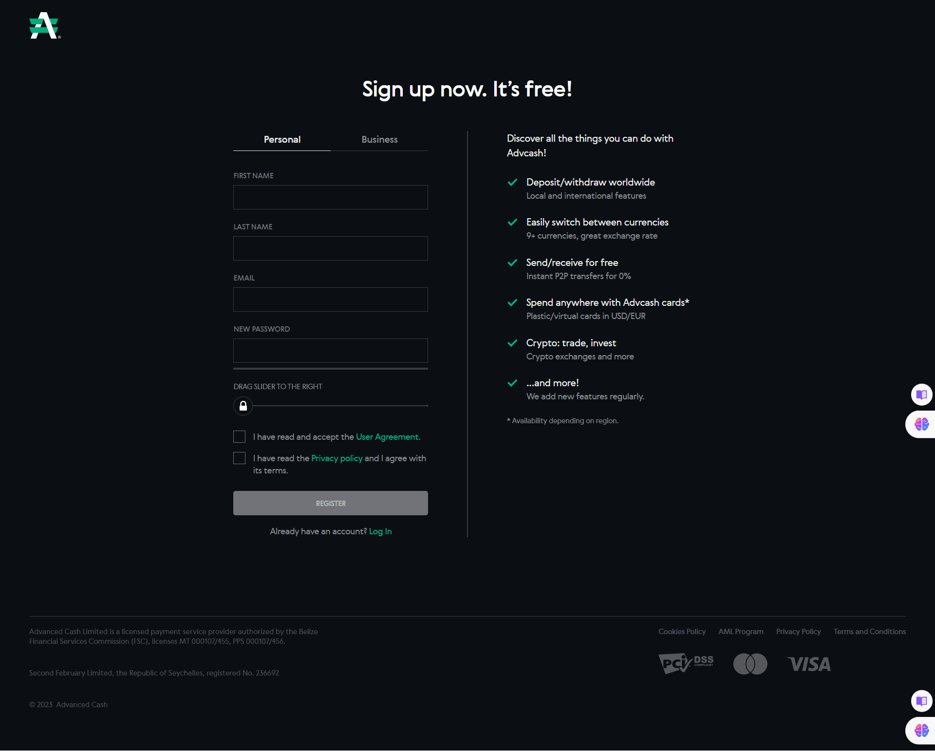 Advcash Wallet Review: Sign Up, Log In, Verification, Fees, Security ...